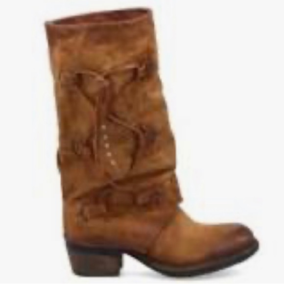 A.S.98 | Shoes | As98 Cullen Cognac Suede Leather Boots New | Poshmark